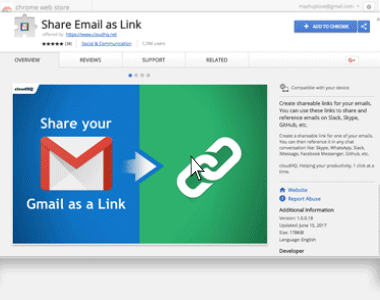 Gmail Email Links
